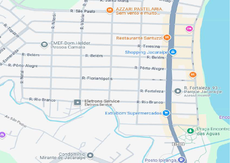 Mapa de Parque de Jacaraipe | PDF