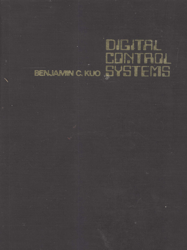 Digital Control Systems (BENJAMIN C.kuo) (Z-Library) | PDF