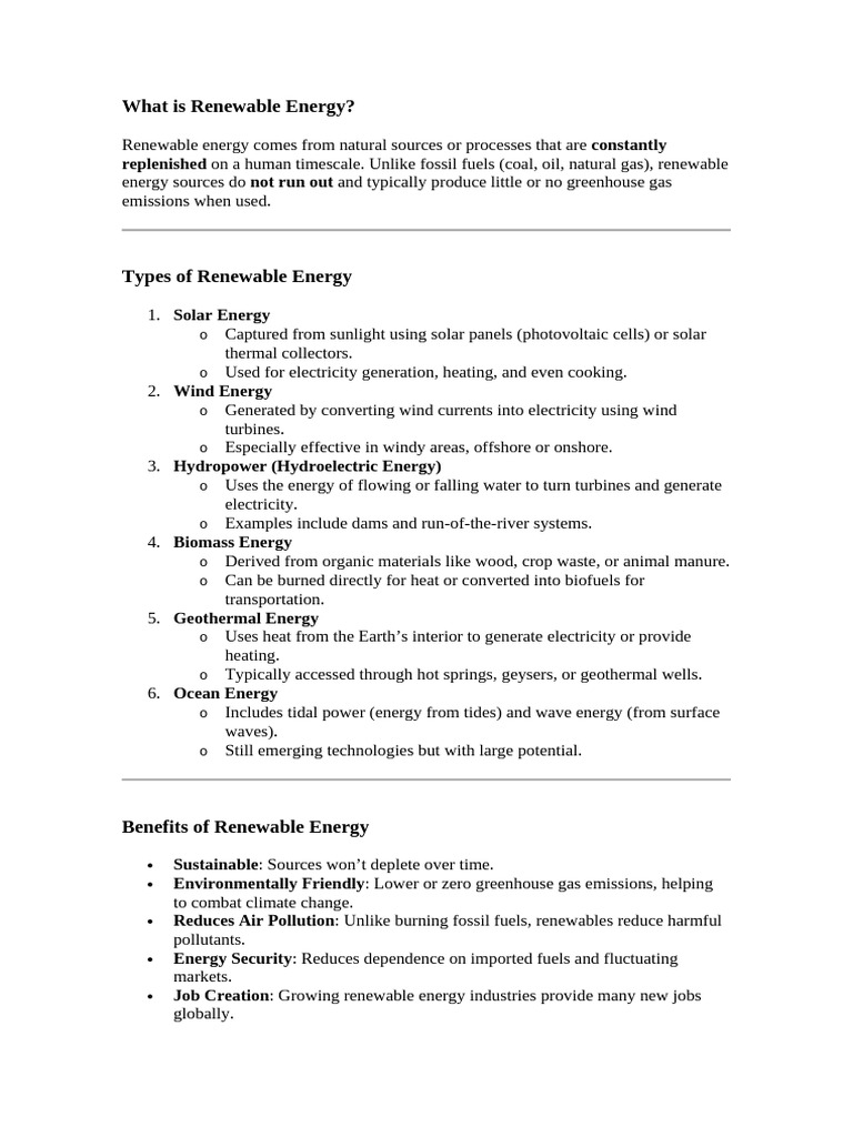 Type of Energy | PDF