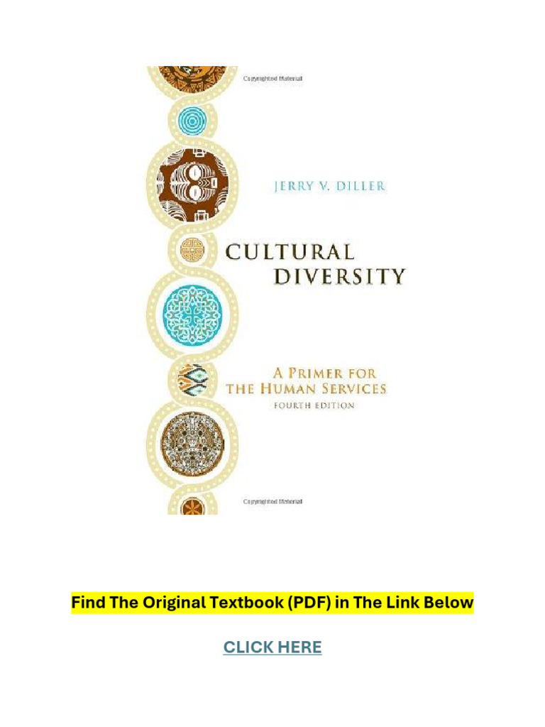 Cultural Diversity A Primer For The Human Services 4th Edition PDF ...