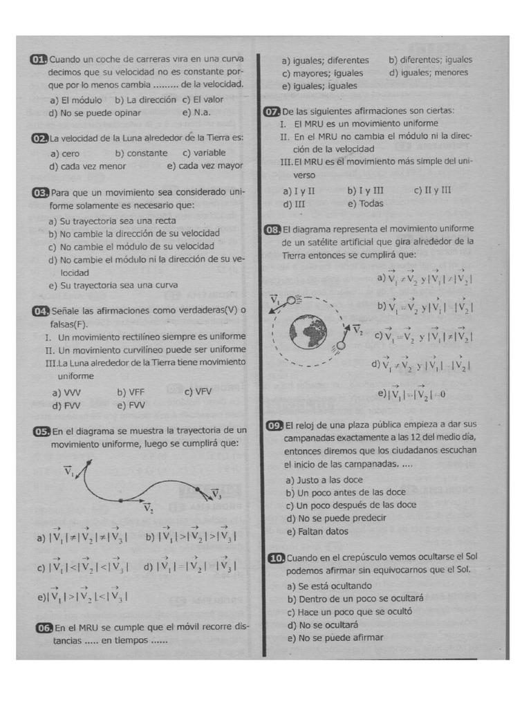 Practica MRU | PDF