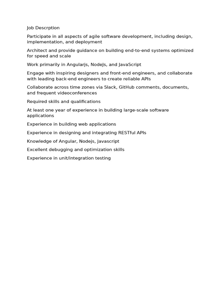 EY Fullstack | PDF