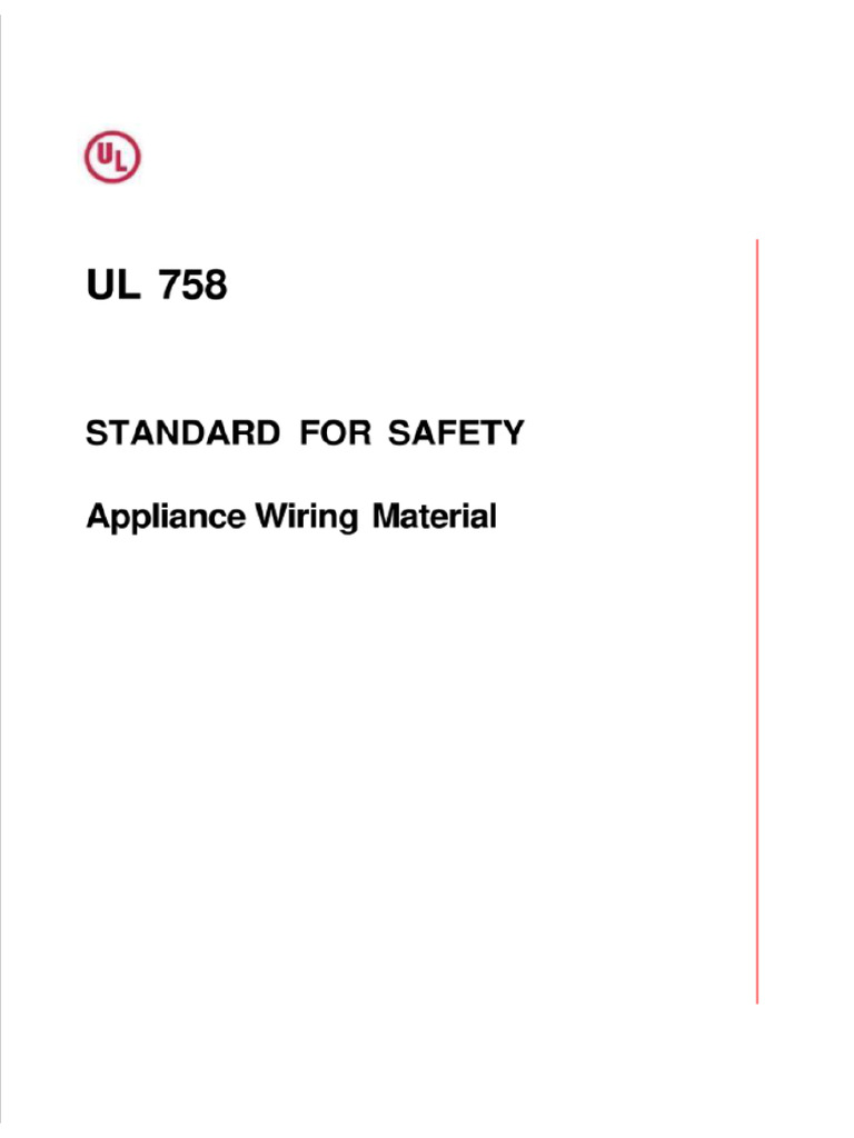 Ul 758 | PDF
