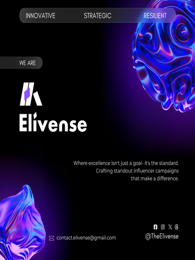 Elivense Brief Introduction MV | PDF