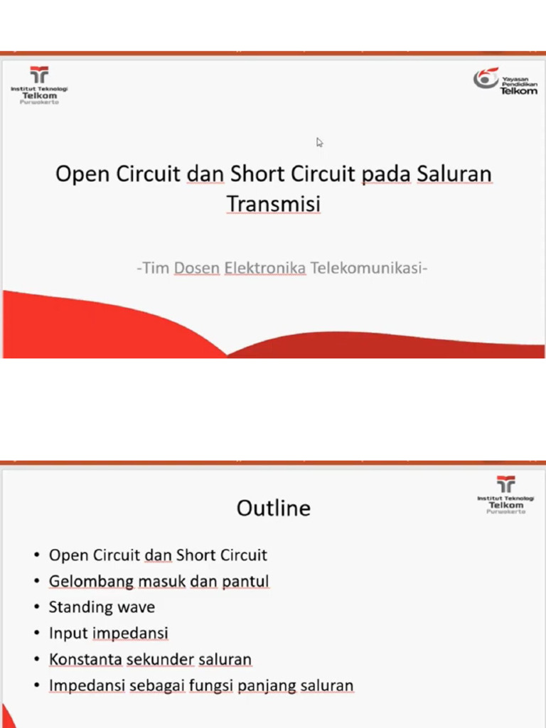 Saluran Transmisi Open Dan Close Circuit | PDF