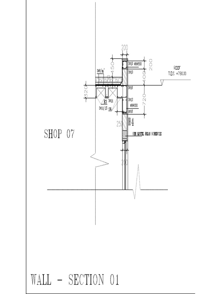 Wall Section 01 | PDF