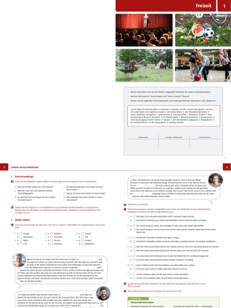 Kursbuch B2 Compressed | PDF