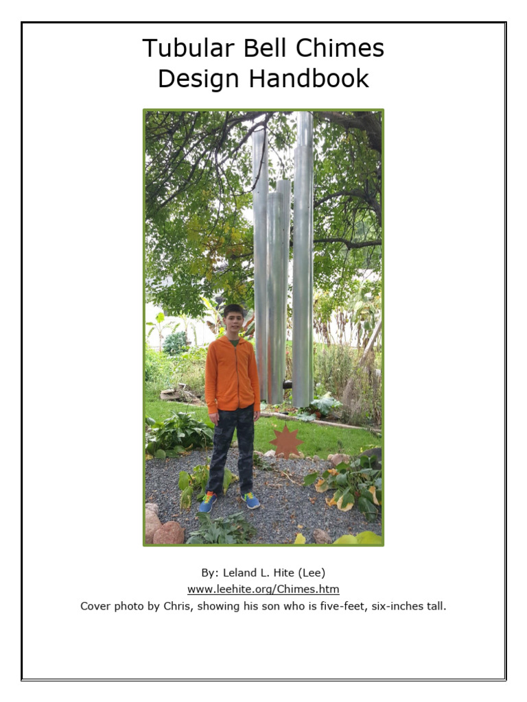 DIY Tubular Bell Chimes Handbook | PDF | Pipe (Fluid Conveyance) | Piano