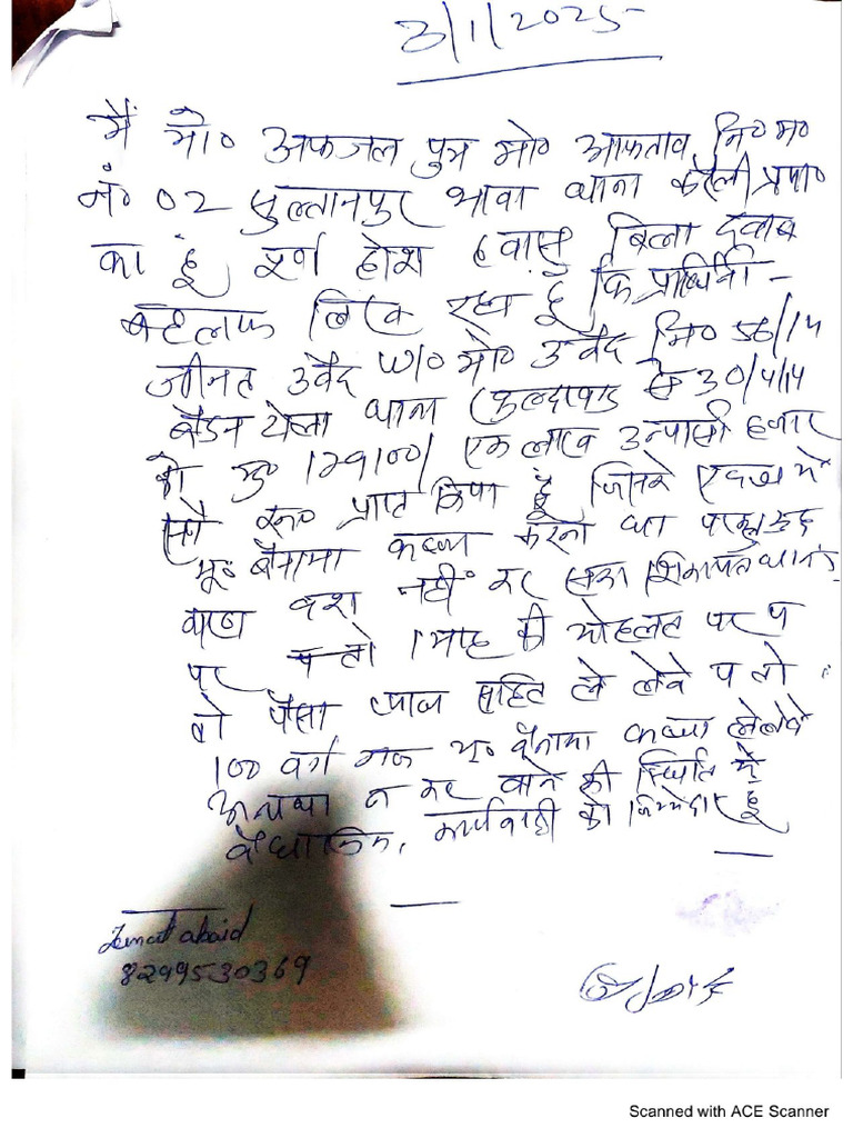 ACE Scanner - 2025 - 01 - 03 | PDF