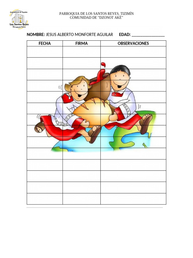 Dzonot Aké Monaguillos | PDF