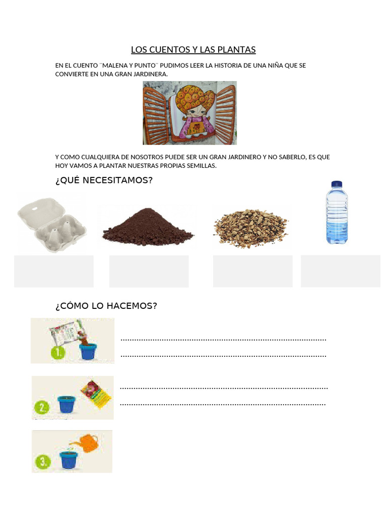 Semillas Propuesta de 1er Ciclo | PDF