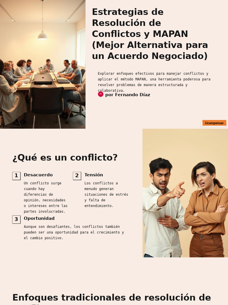 Estrategias de Resolucion de Conflictos y MAPAN | PDF | La resolución ...