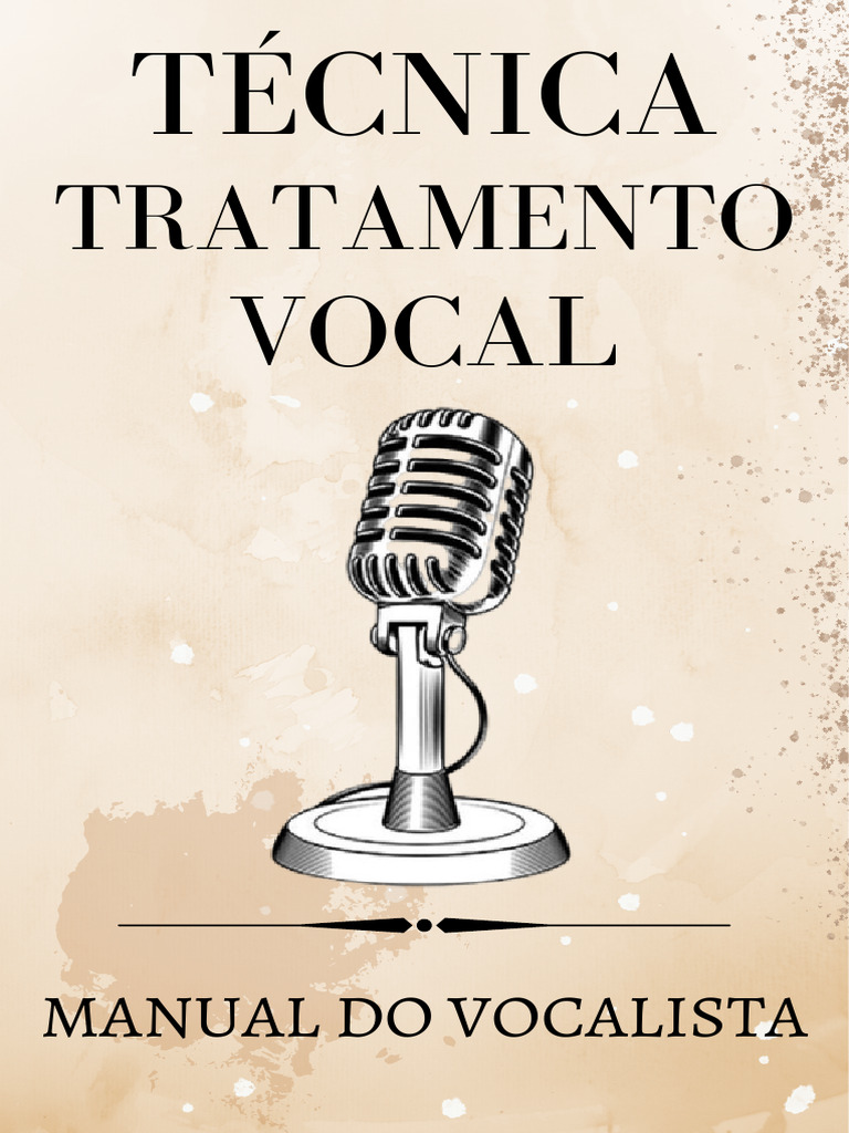 E-Book Manual Do Vocalista | PDF | Voz humana | Acústica