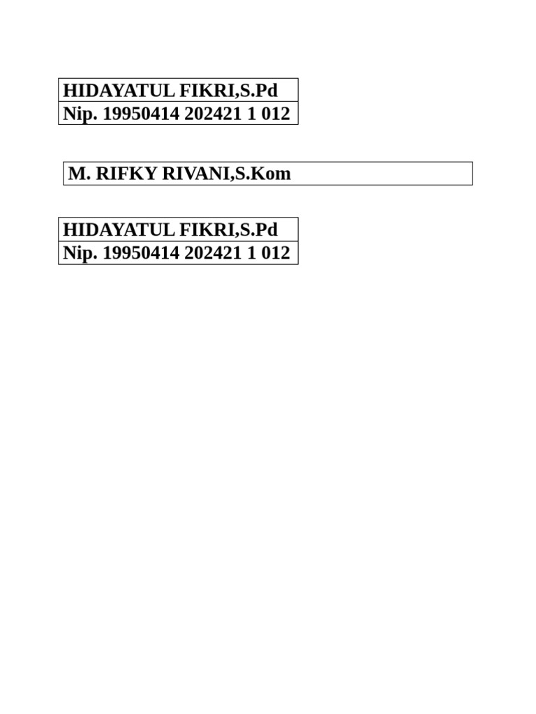Nama | PDF