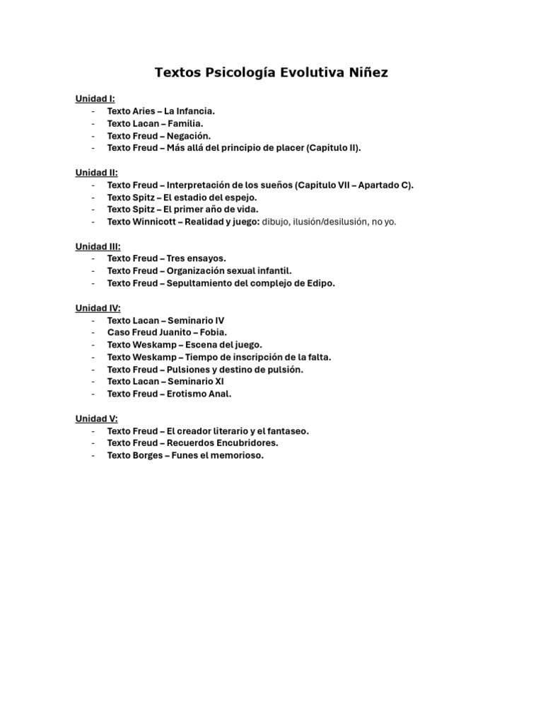 Resumen Textos Final | PDF | Jacques Lacan | Verdad