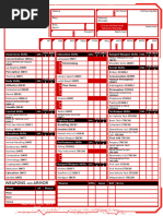 Cyberpunk Red Skills and Abilities Sheet | PDF | Weaponry | Leisure