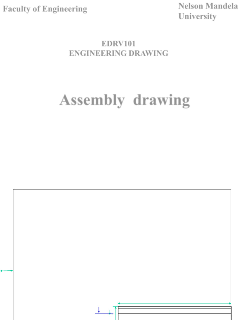 ASSEMBLY DRAWING - Presentation | PDF | Drawing