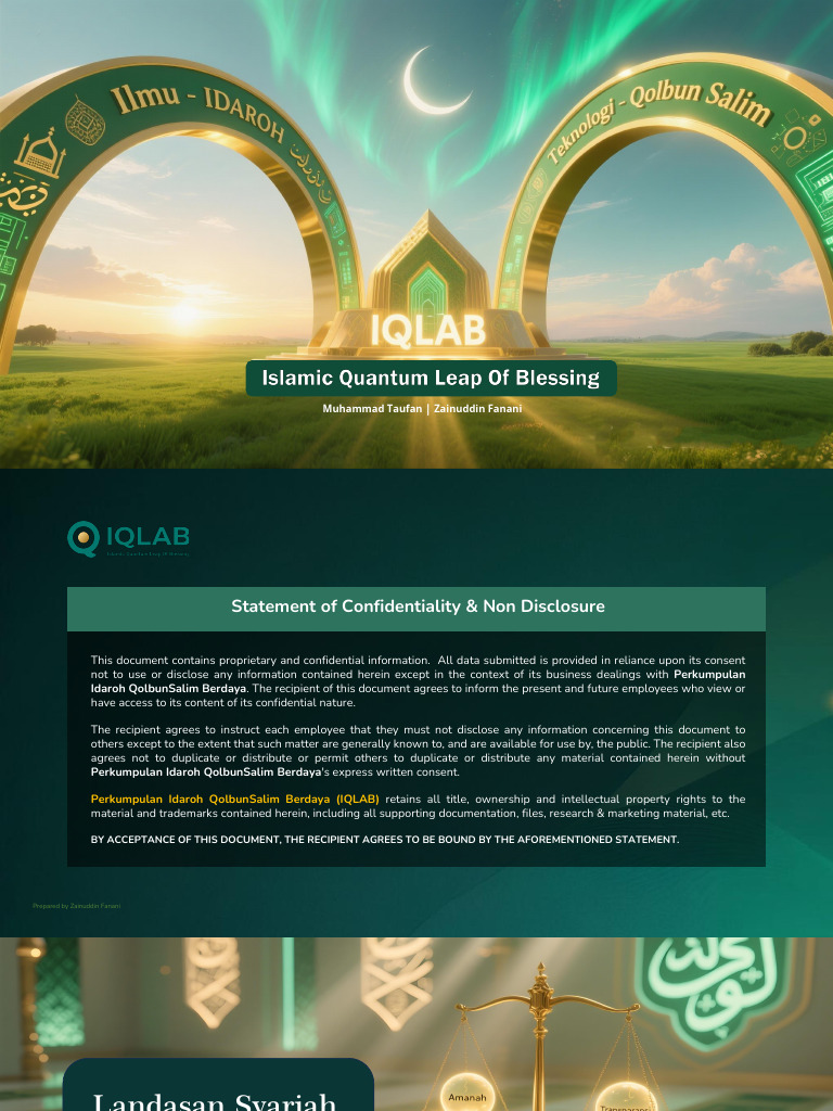 IQLAB - Islamic Platform v.1.0 | PDF