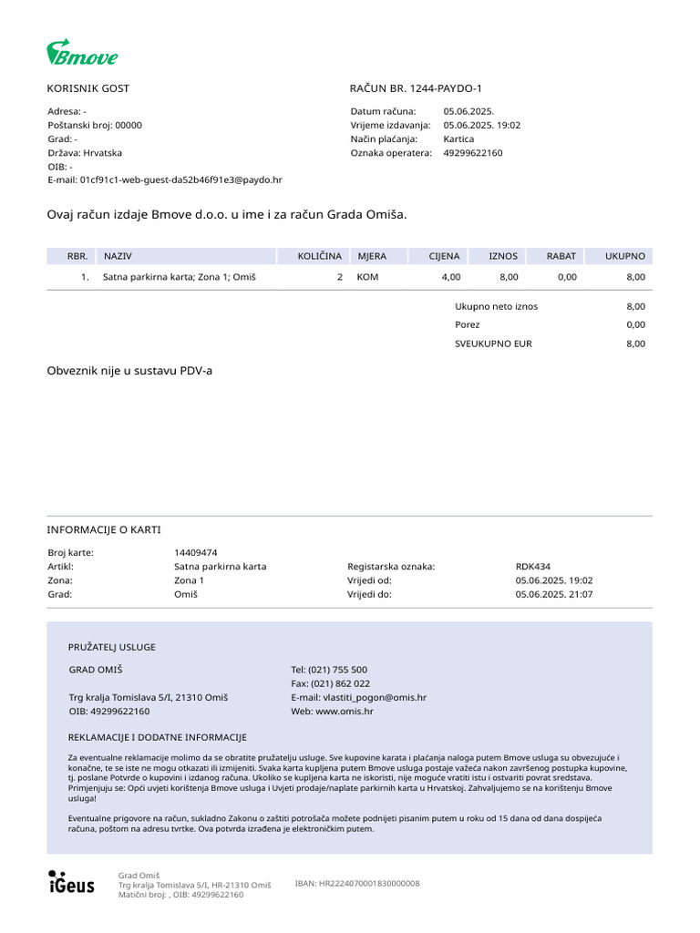 Racun 11449591 HR | PDF