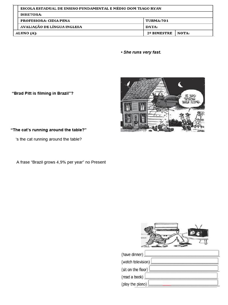 Prova 7º 2b 25 Dom Tiago | PDF | Chess Theory | Chess