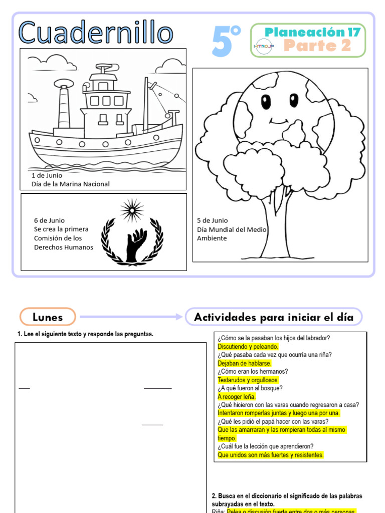 Solu Parte 2 5° | PDF | Atmósfera | Contaminación