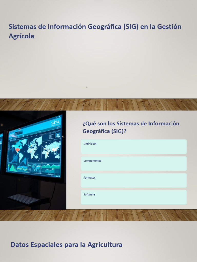 Sistemas de La Información Geográfica | PDF | Sistema de información ...