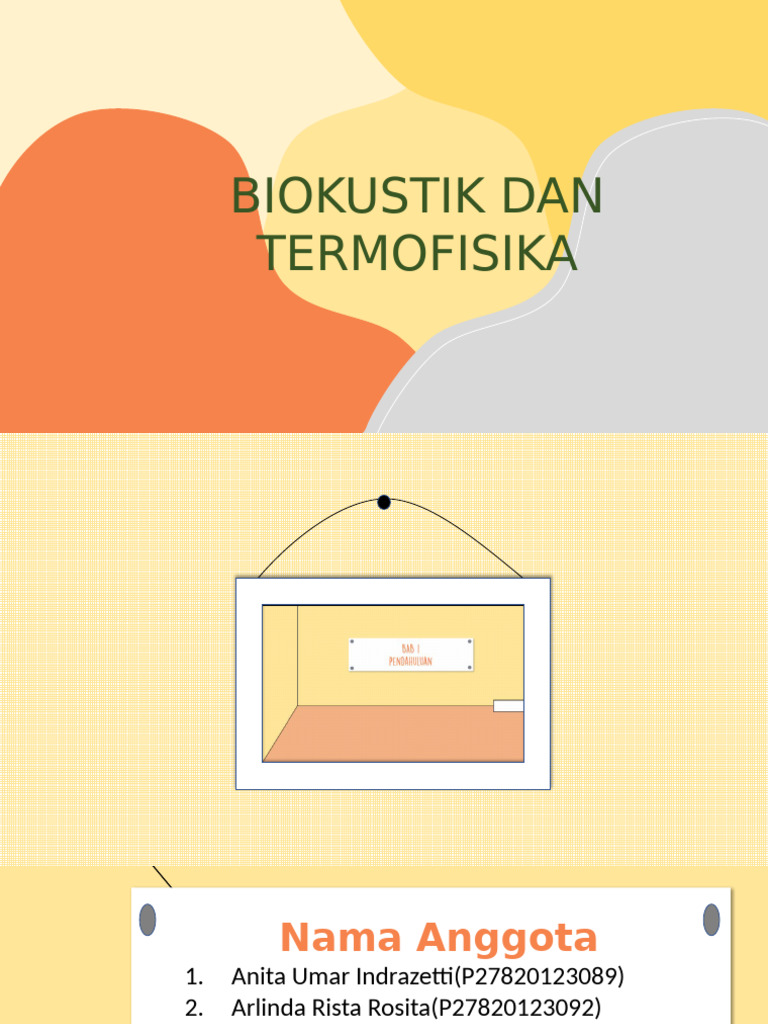 Ibd Bioakustik Dan Termofisika Kel 3 - Regc | PDF