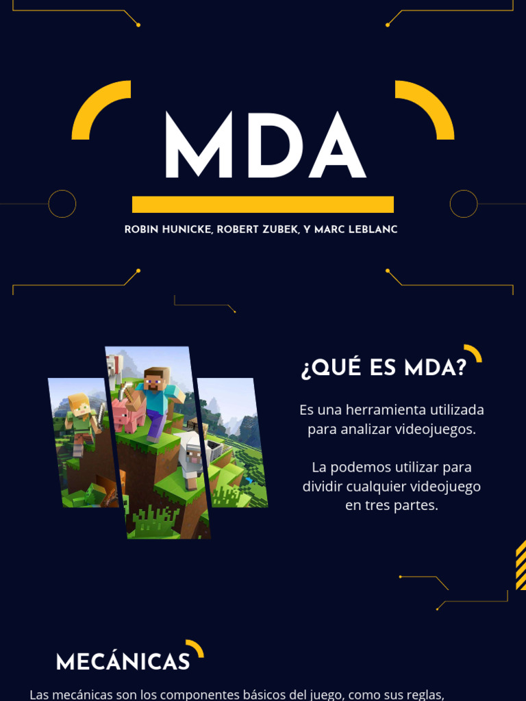 Análisis MDA en Videojuegos | PDF | Videojuegos | Minecraft