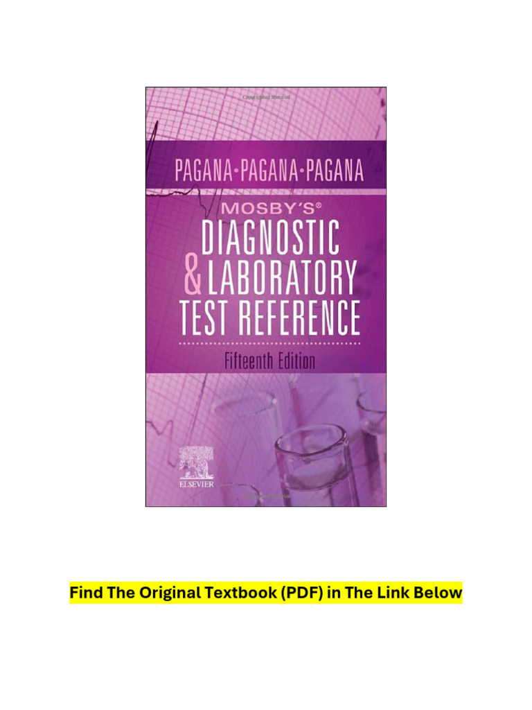 Mosby's Diagnostic and Laboratory Test Reference 15th Edition PDF | PDF ...