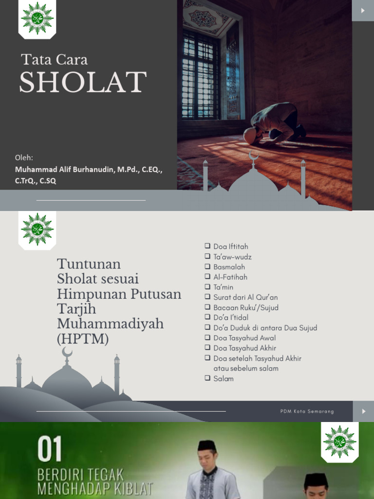 37. Tata Cara Sholat | PDF