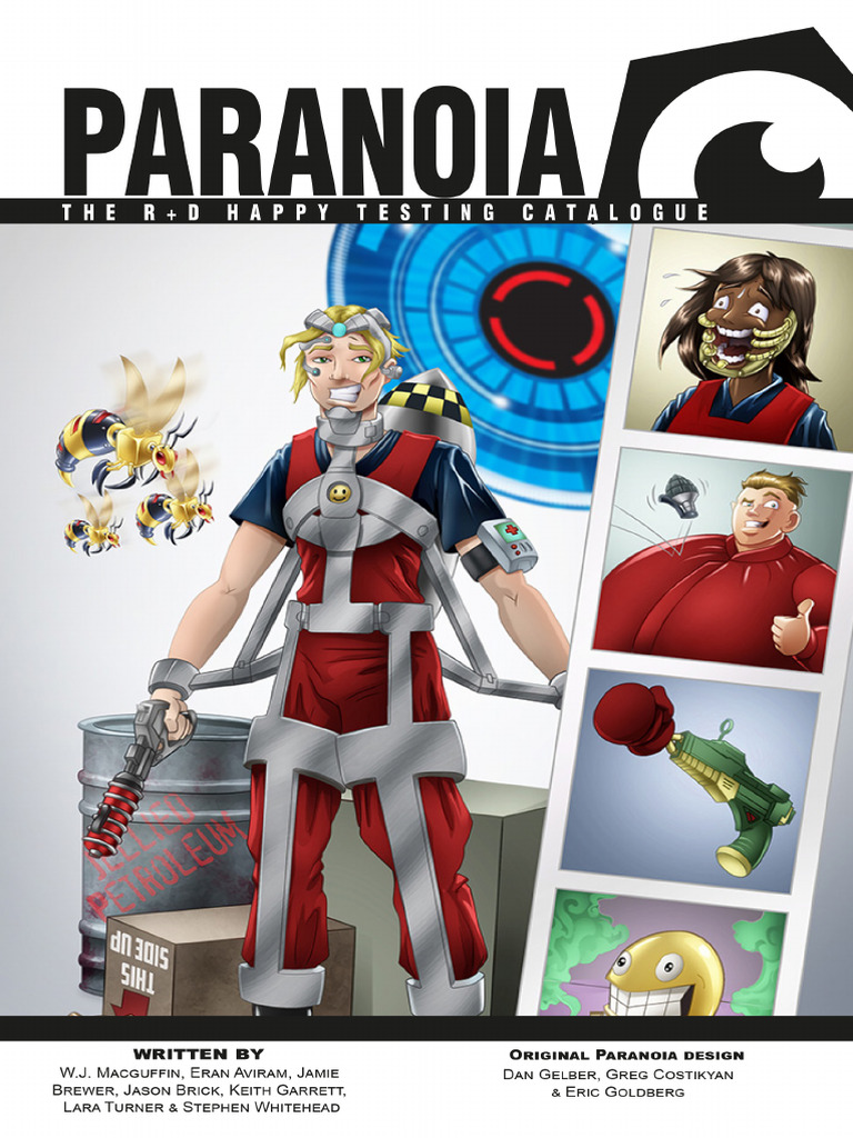 Paranoia R&D Happy Testing Catalogue | PDF | Treason
