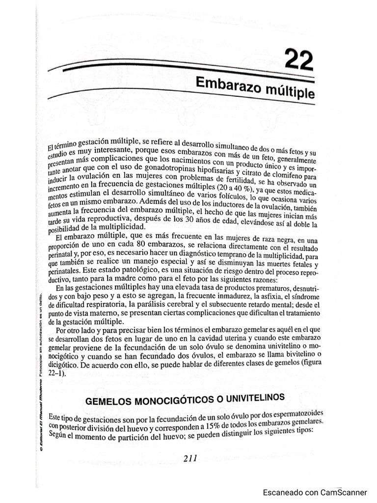 Embarazo Multiple | PDF