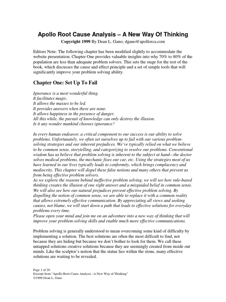 Apollo Root Cause Analysis | PDF | Causality | Neuron