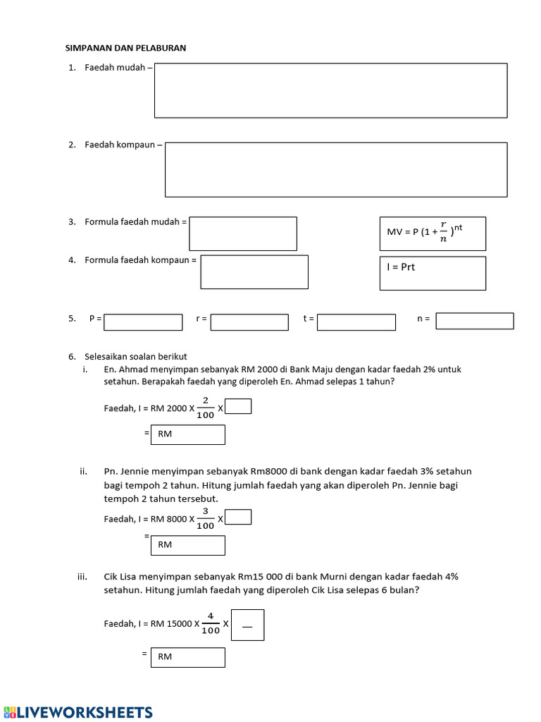 Bab 3 Simpanan Dan Pelaburan | PDF