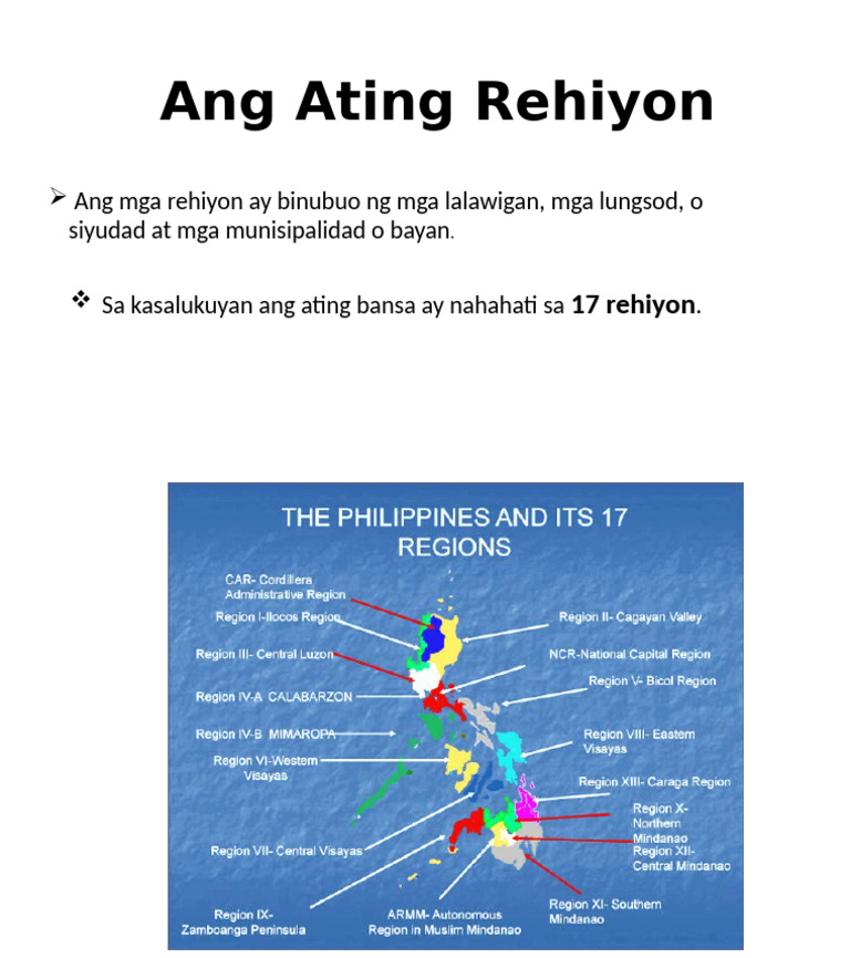 Ang Ating Rehiyon | PDF