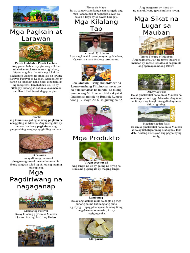 Mauban, Quezon Province | PDF