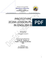 Detailed Lesson Plan in English For Grade 2 | PDF | Verb | Grammatical ...