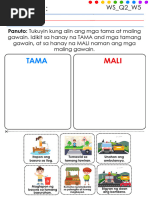 Numeracy Worksheets TAGALOG 1 | PDF