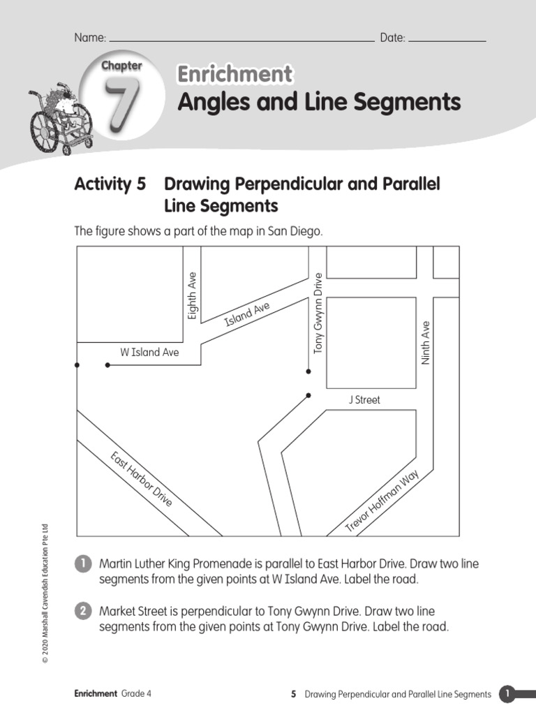 7.5 Perpendicular Parallel Lines Enrichment | PDF | Euclidean Geometry ...