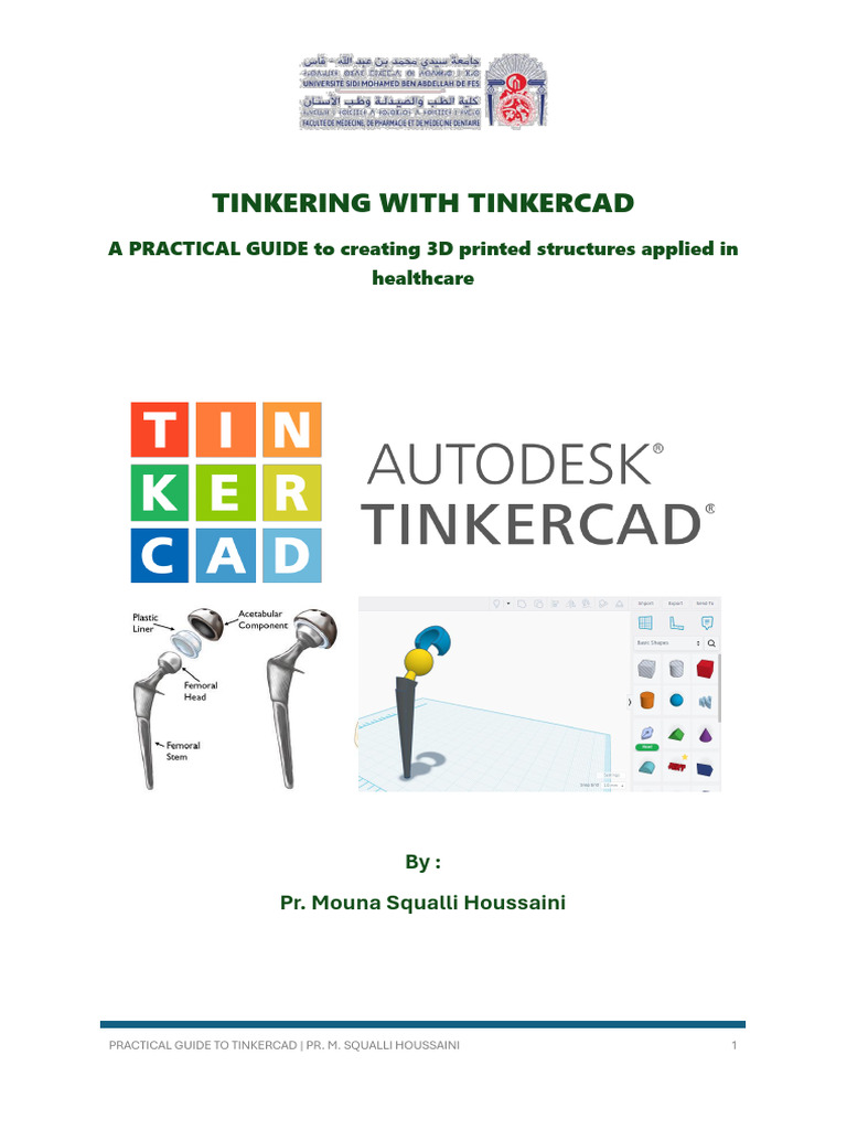 Practical Guide - Tinkercad | PDF | Hip | 3 D Computer Graphics