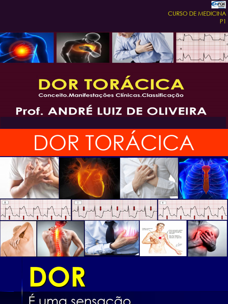 DOR TORACICA e DAC (Salvo Automaticamente) | PDF | Infarto do Miocárdio ...