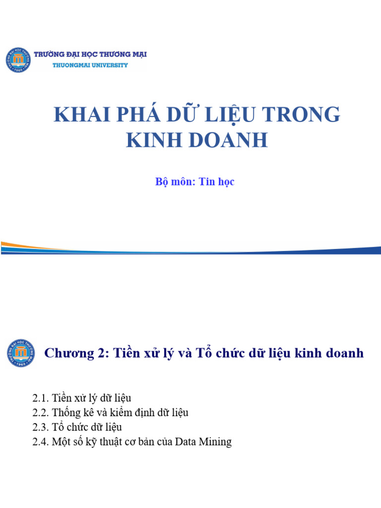 Chapter 2 - Data Mining | PDF