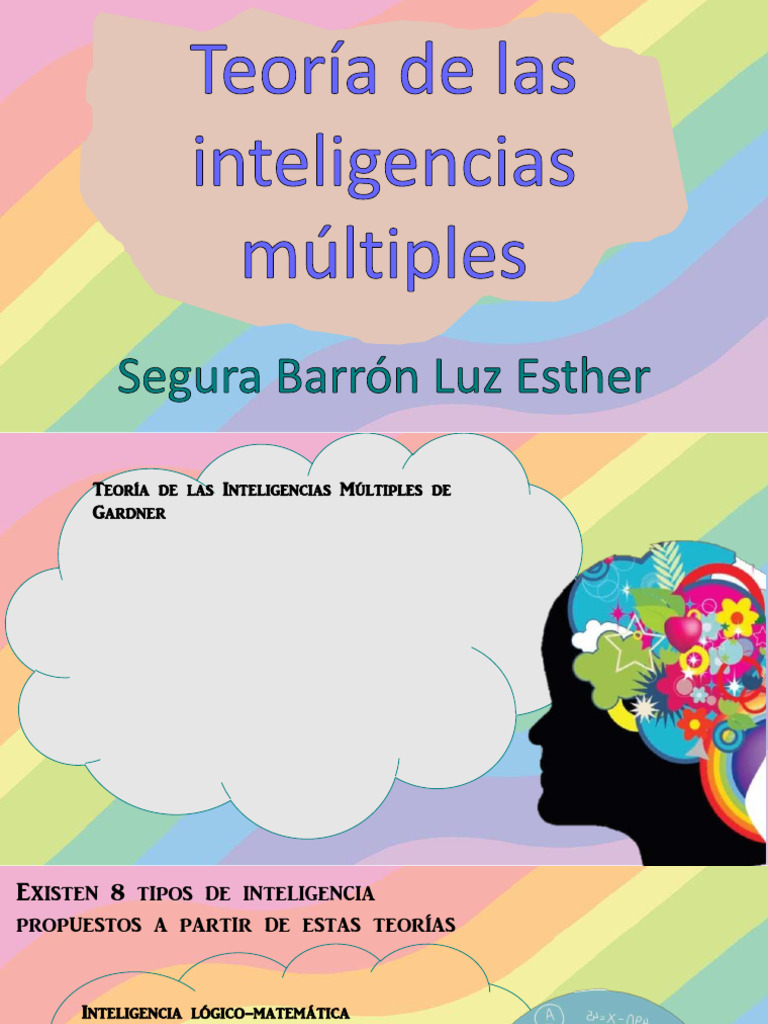 Teoria de Las Inteligencias Multiples | PDF | Inteligencia | Sicología