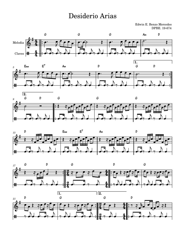 Desiderio Arias | PDF