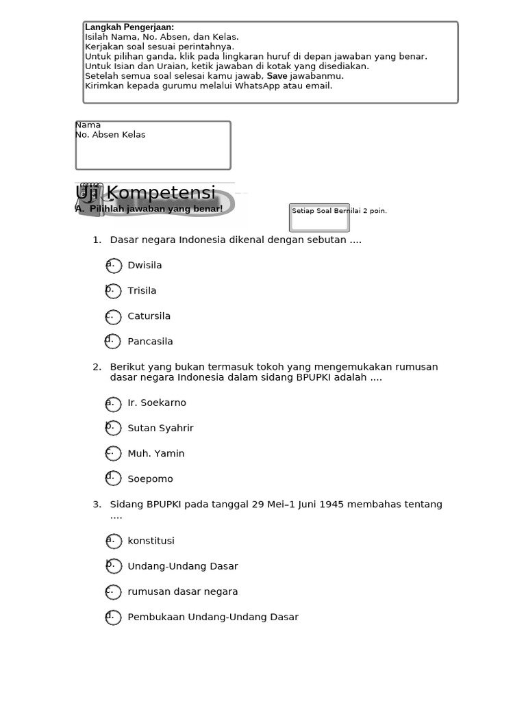 UK Bab 1 PPKN 4 | PDF