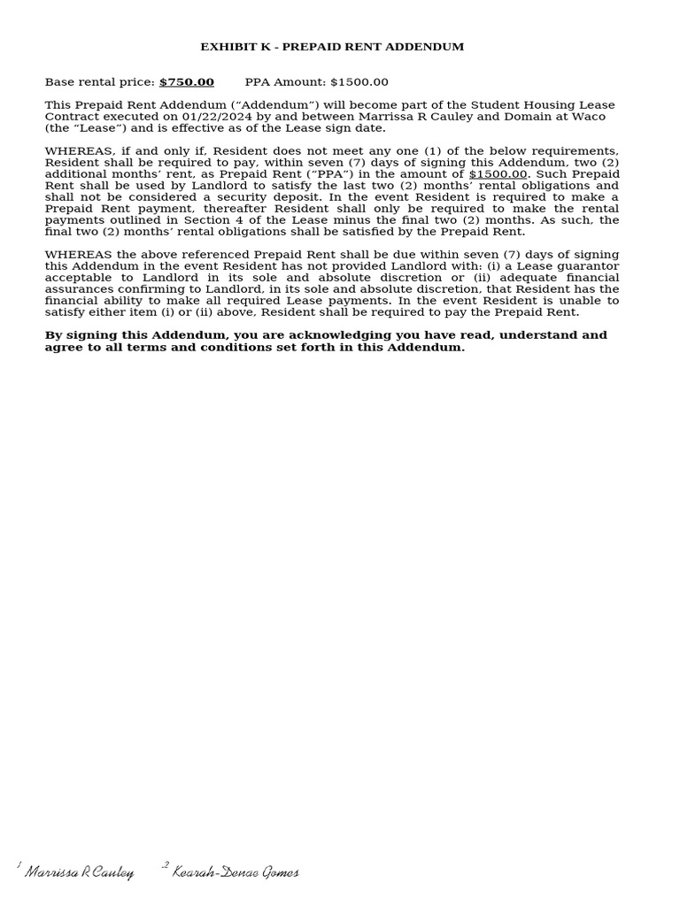 Approved Addendum Template 294208 16471837 20240122010039 711883387 | PDF