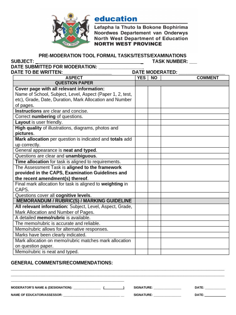 Pre-Moderation Tool Tests | PDF