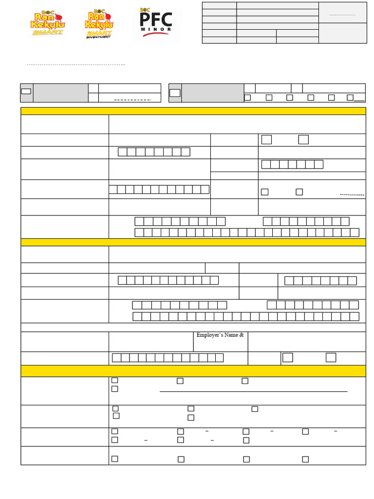 Boc Ran Kekulu Smart Mandate Form en | PDF | Banks | Debit Card