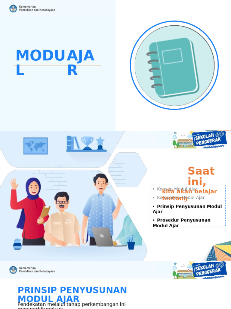 2. Prinsip & Prosedur Penyusunan Modul Ajar (07_04) | PDF