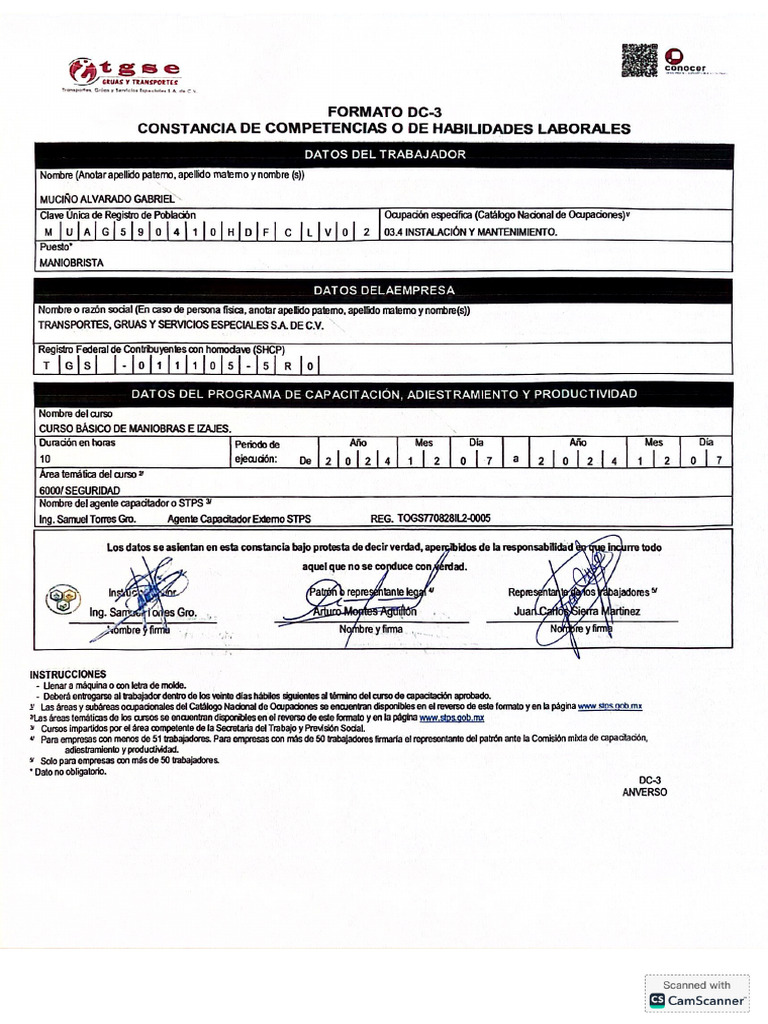 DC3 - Izajes - Gabriel Muciño Alvarado | PDF